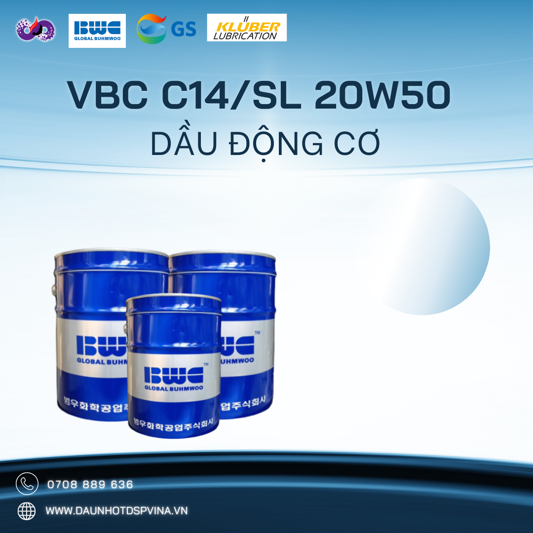Dầu Động Cơ Chất Lượng VBC C14 SL 20W50 Tối Ưu Hiệu Suất - Công ty TNHH ...